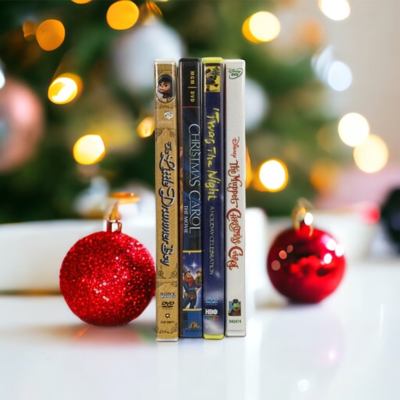 Media | Lot Of 4 Childrens Christmas Dvds Including The Muppet ...